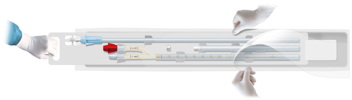 Crescent™ Jugular Dual-Lumen Catheter | Medtronic